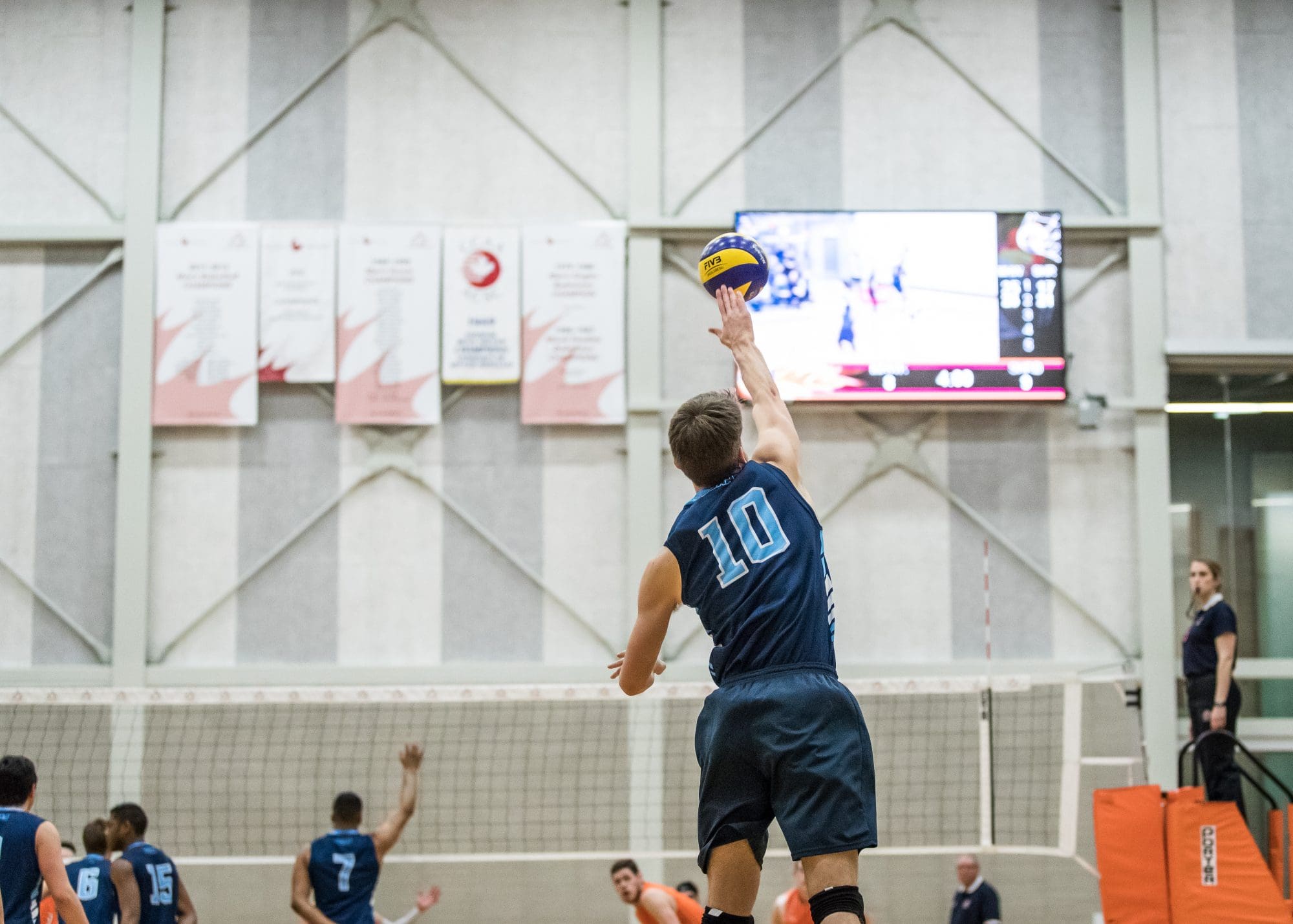 Men's OCAA Volleyball Championship Quarter-Finals: Sheridan vs. Mohawk ...