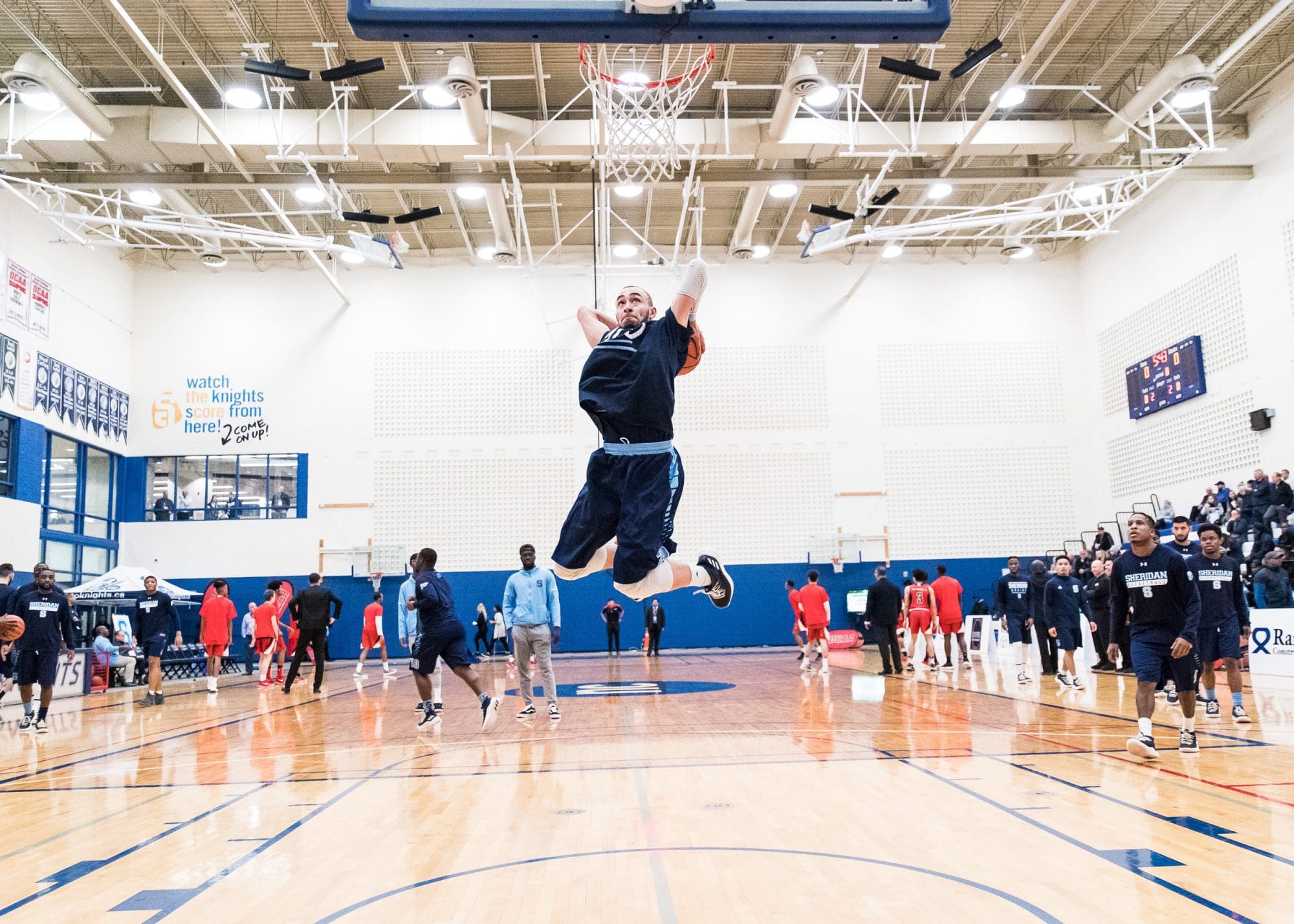 OCAA Men's Basketball Championship Semi-Final - Sheridan vs. Seneca (3 ...