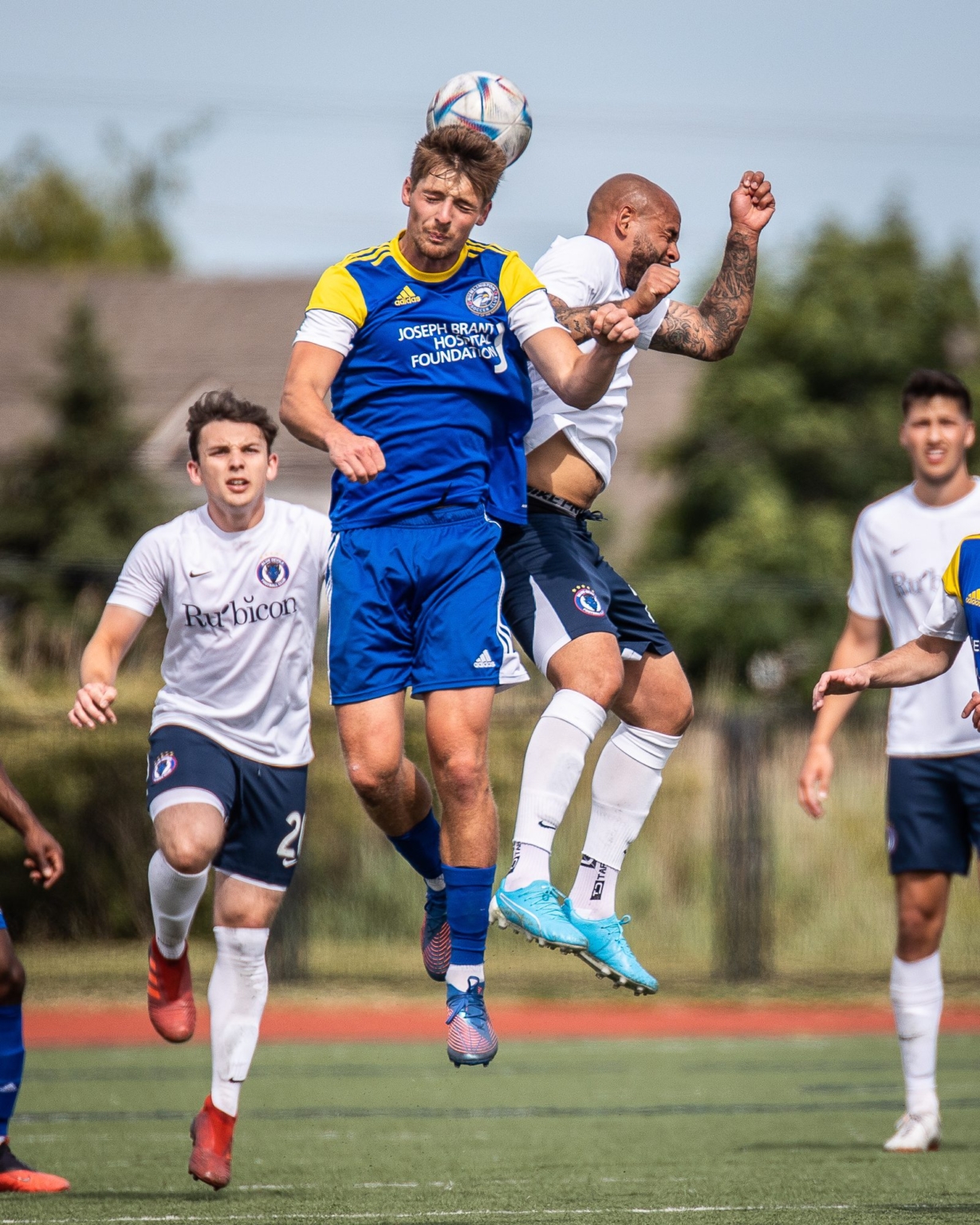 League1 Ontario Men's Soccer - Oakville Blue Devils vs. Burlington SC ...